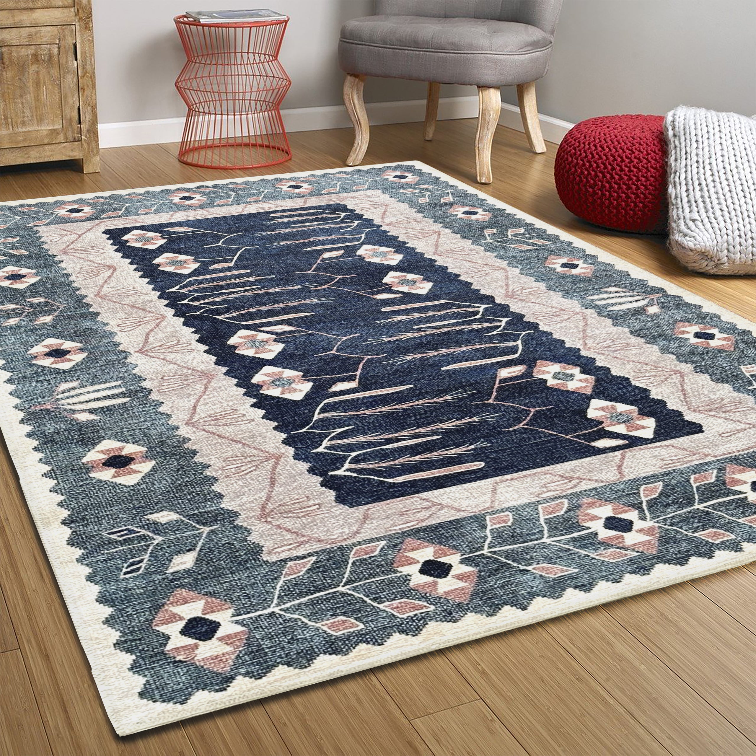 Rifa Burgundy Red Rug – fame