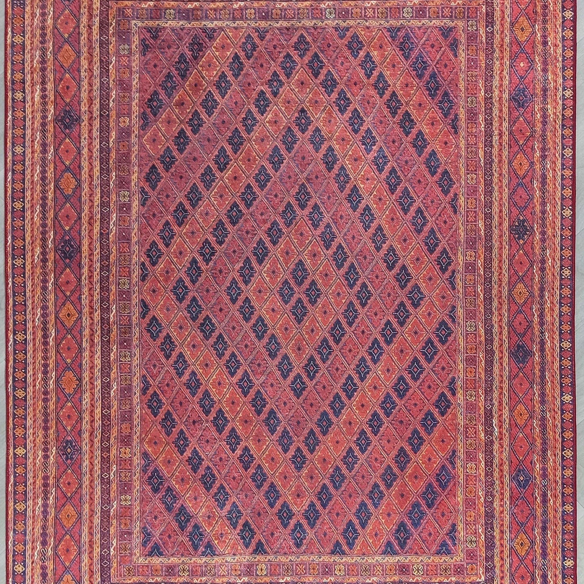 Elda Turkish Red Vintage Rug – fame