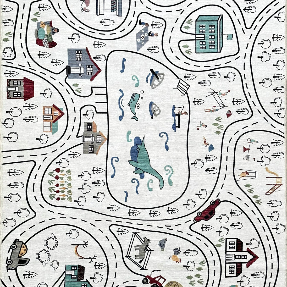 Neo Modern Kids Nursery Play Mat – fame