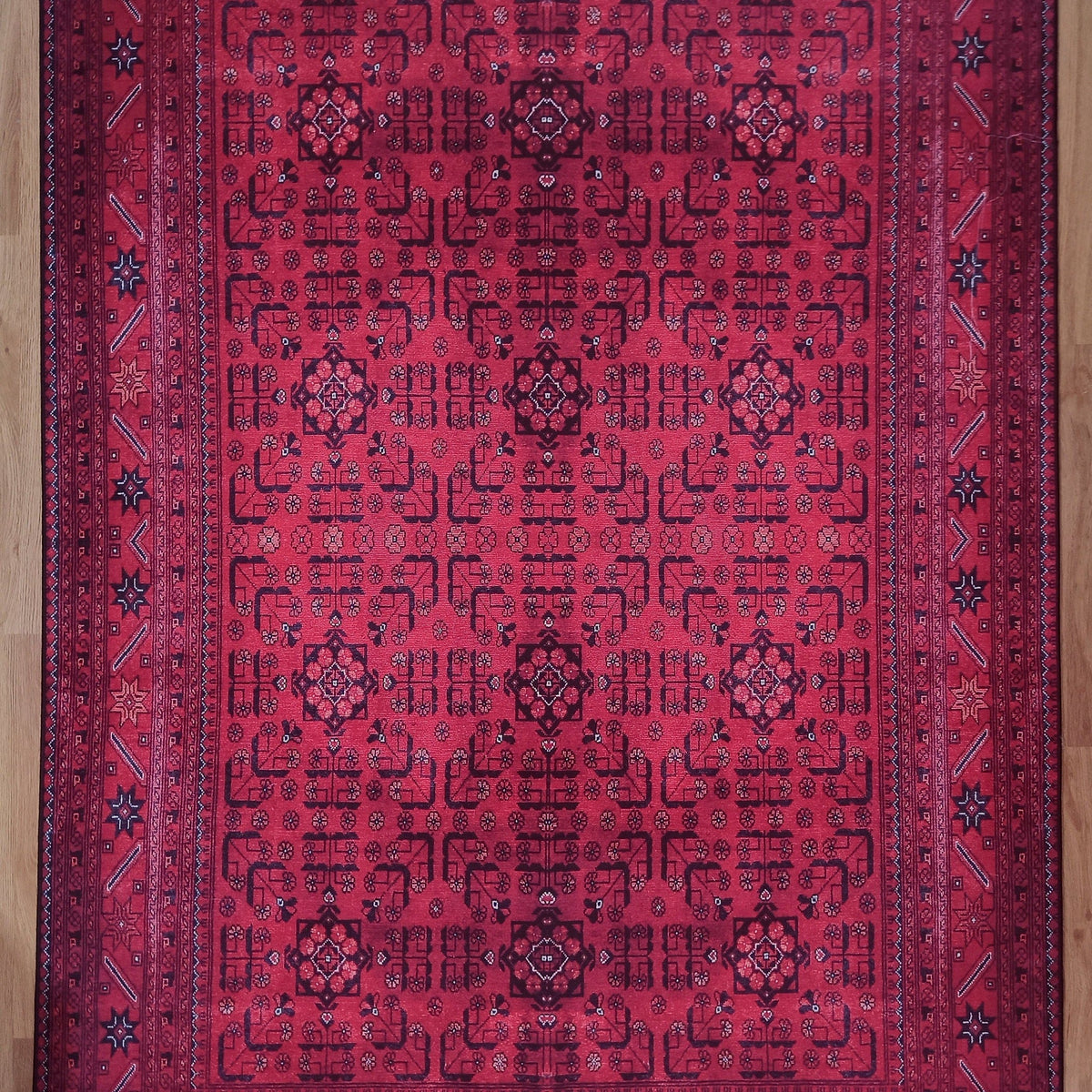 Liza Turkish Red Vintage Distressed Rug – fame