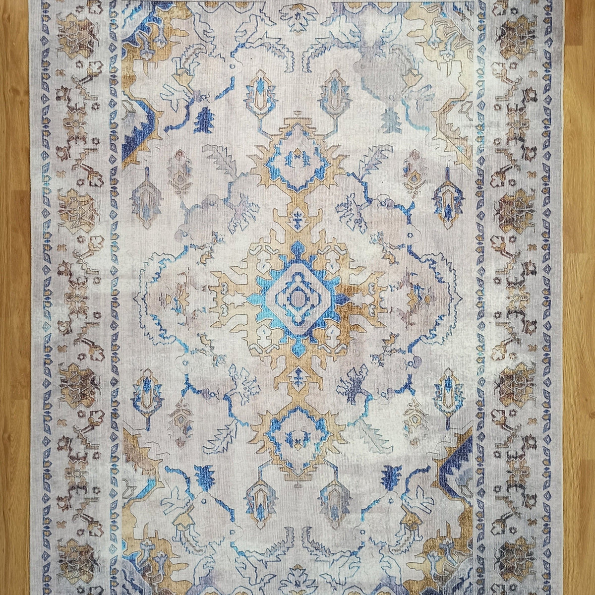 Rala Rug Turkish Oushak Faded Beige Rug – fame