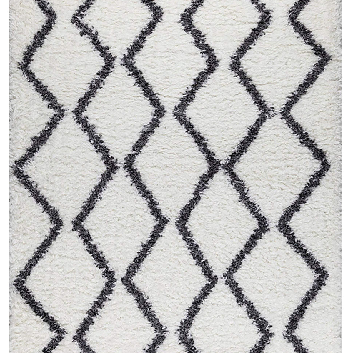 Zora Moroccan Berber Neutral white Rug – fame