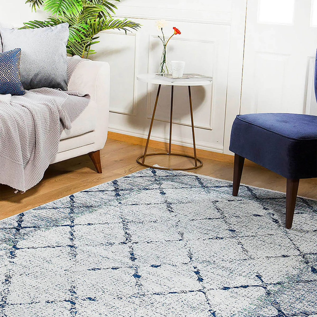 Piper Geometric Antique Artdeco Rug – fame